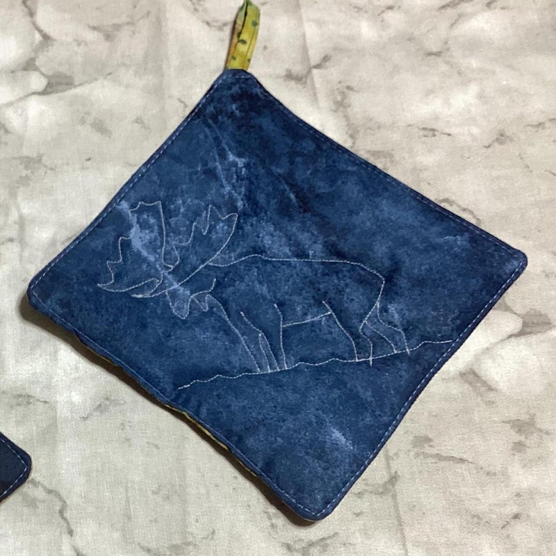 Denim Hot Pad - Etsy