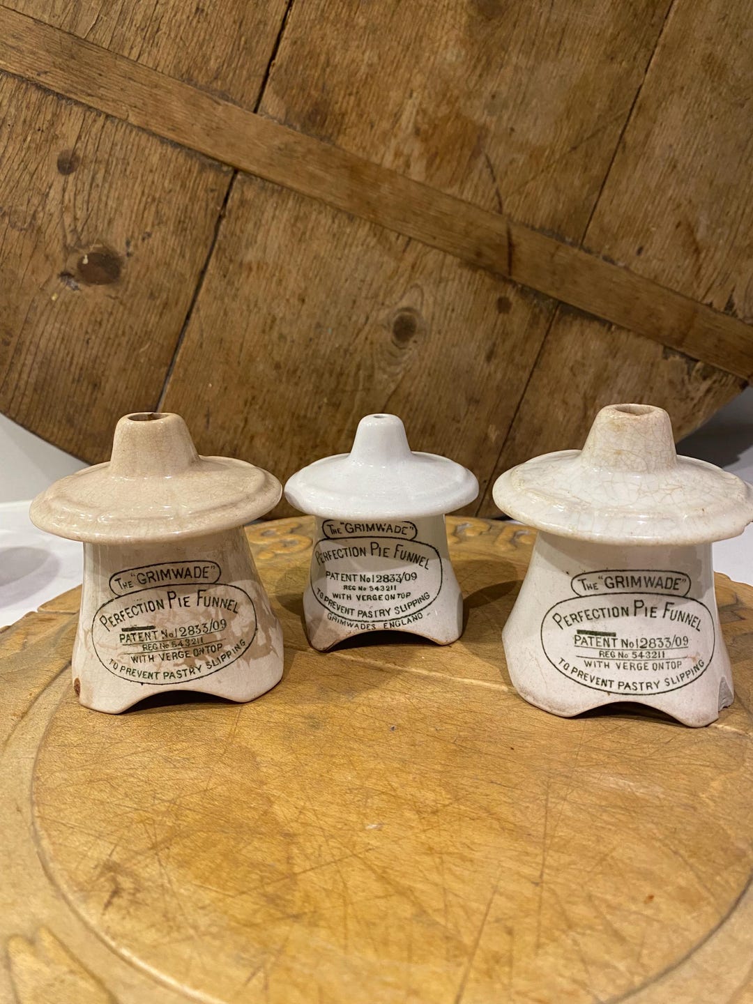 The “grimwade” Perfection Pie Funnel. Priced Individually. One Has Rare ...