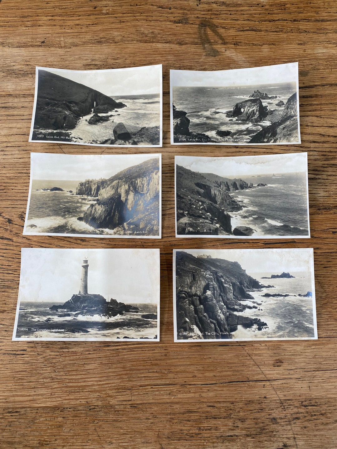 Set of 6 1920’s Frith’s Series Postcards of Lands End. - Etsy