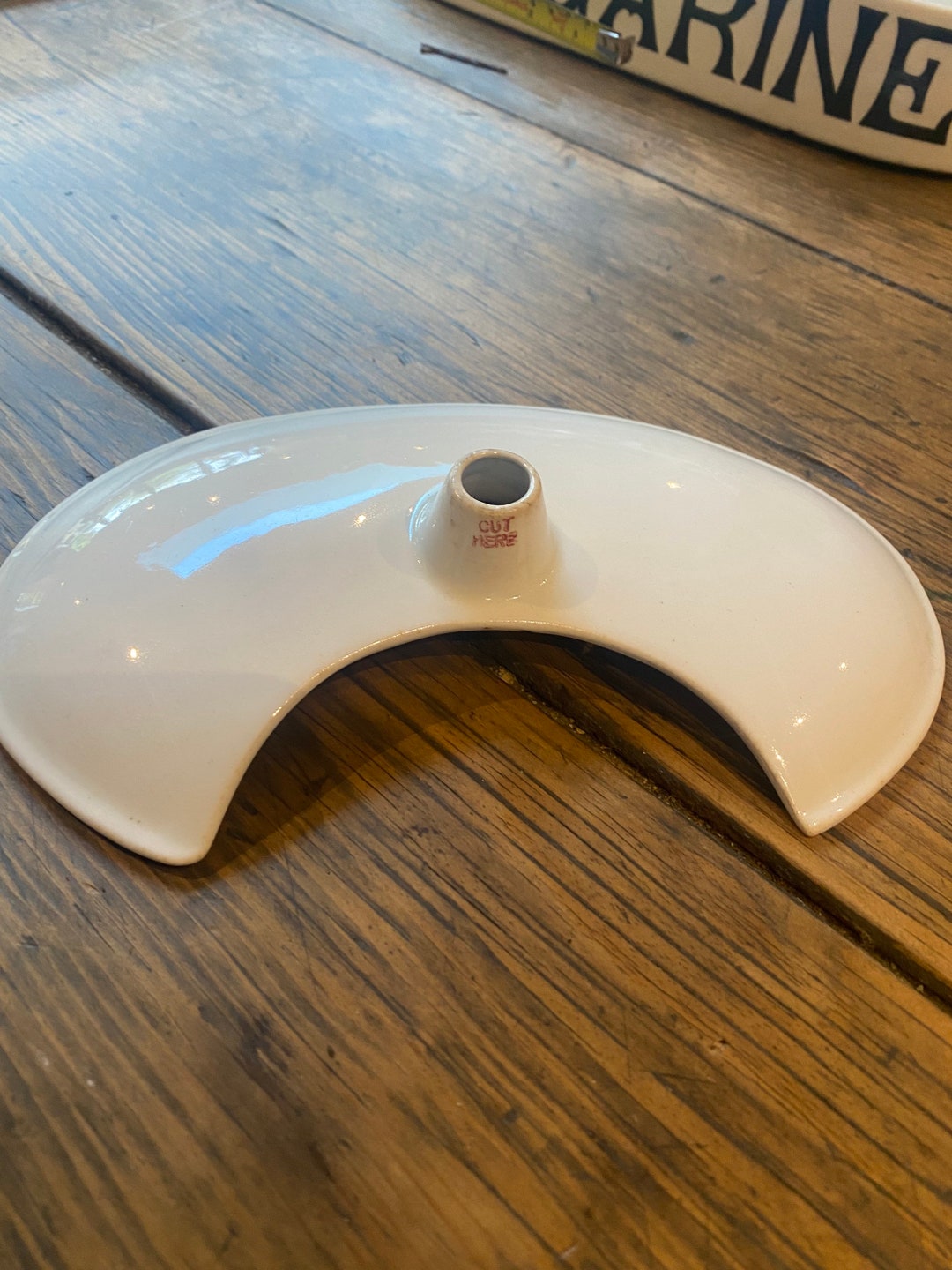 Rare Antique Ironstone Pie Funnel. This Would Sit Nicely on Top of an ...