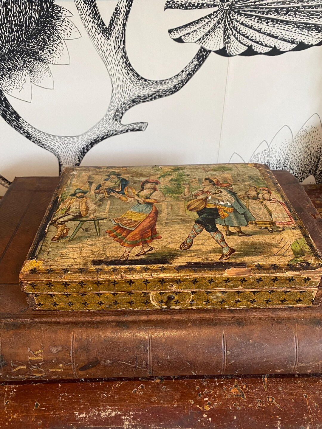 Victorian Lithograph Block Puzzle in Original Box. - Etsy