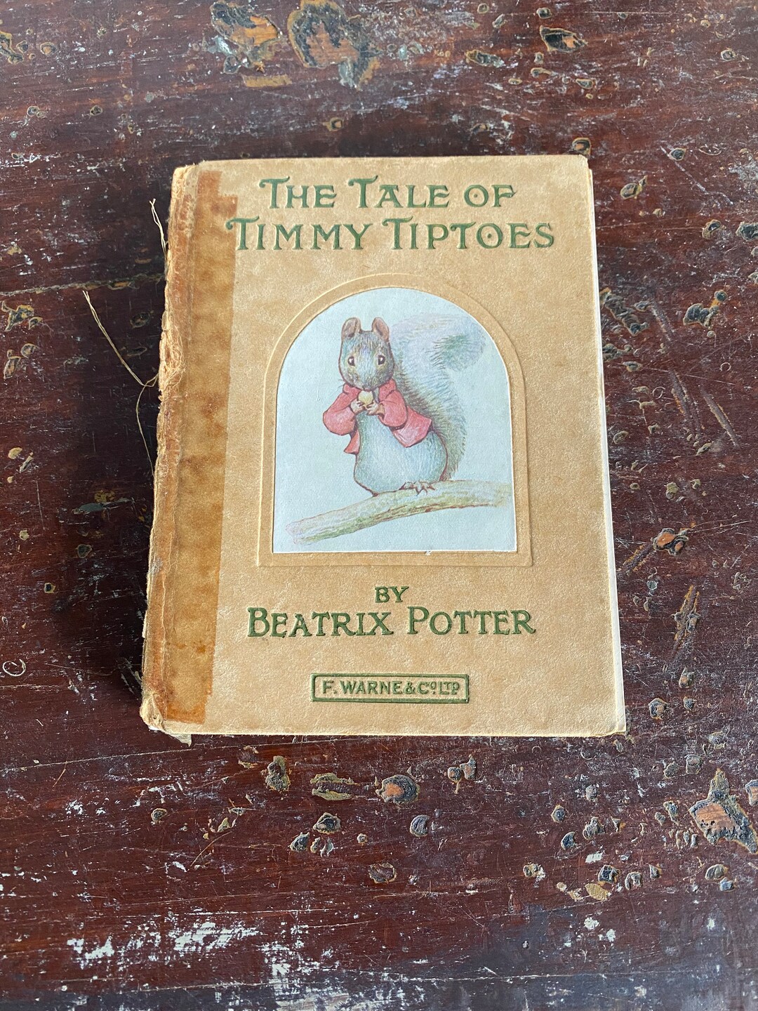 First Edition. the Tale of Timmy Tiptoes by Beatrix Potter. Published ...