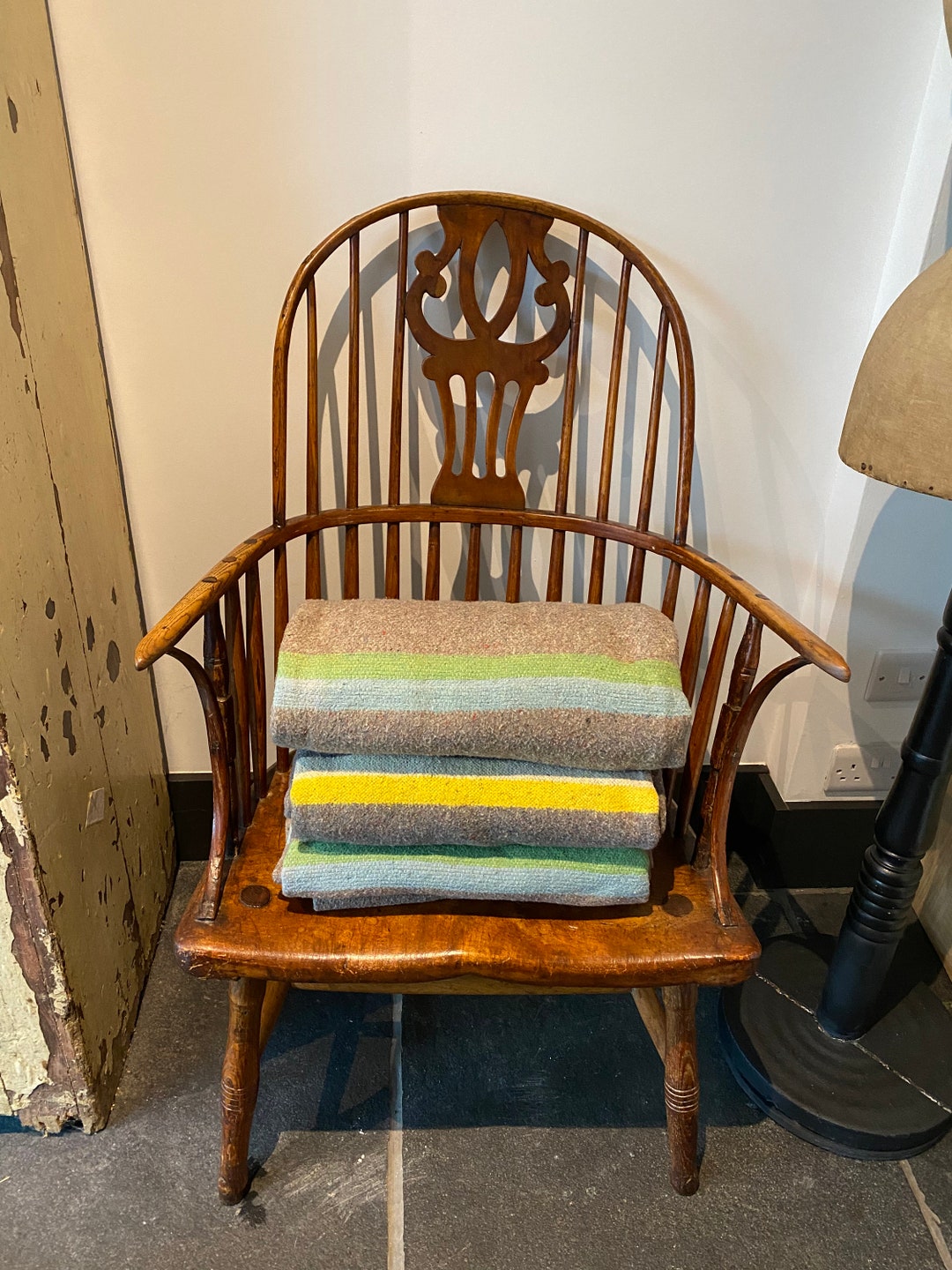 WW2 Striped Wool Blanket. Three Available. - Etsy