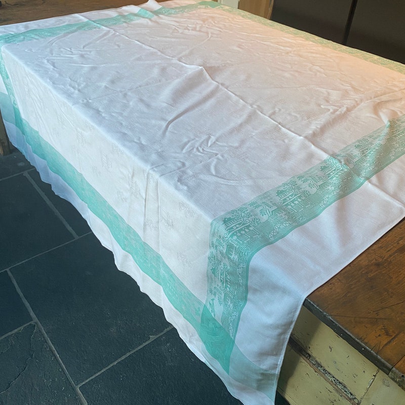 Irish Linen Tablecloth - Etsy