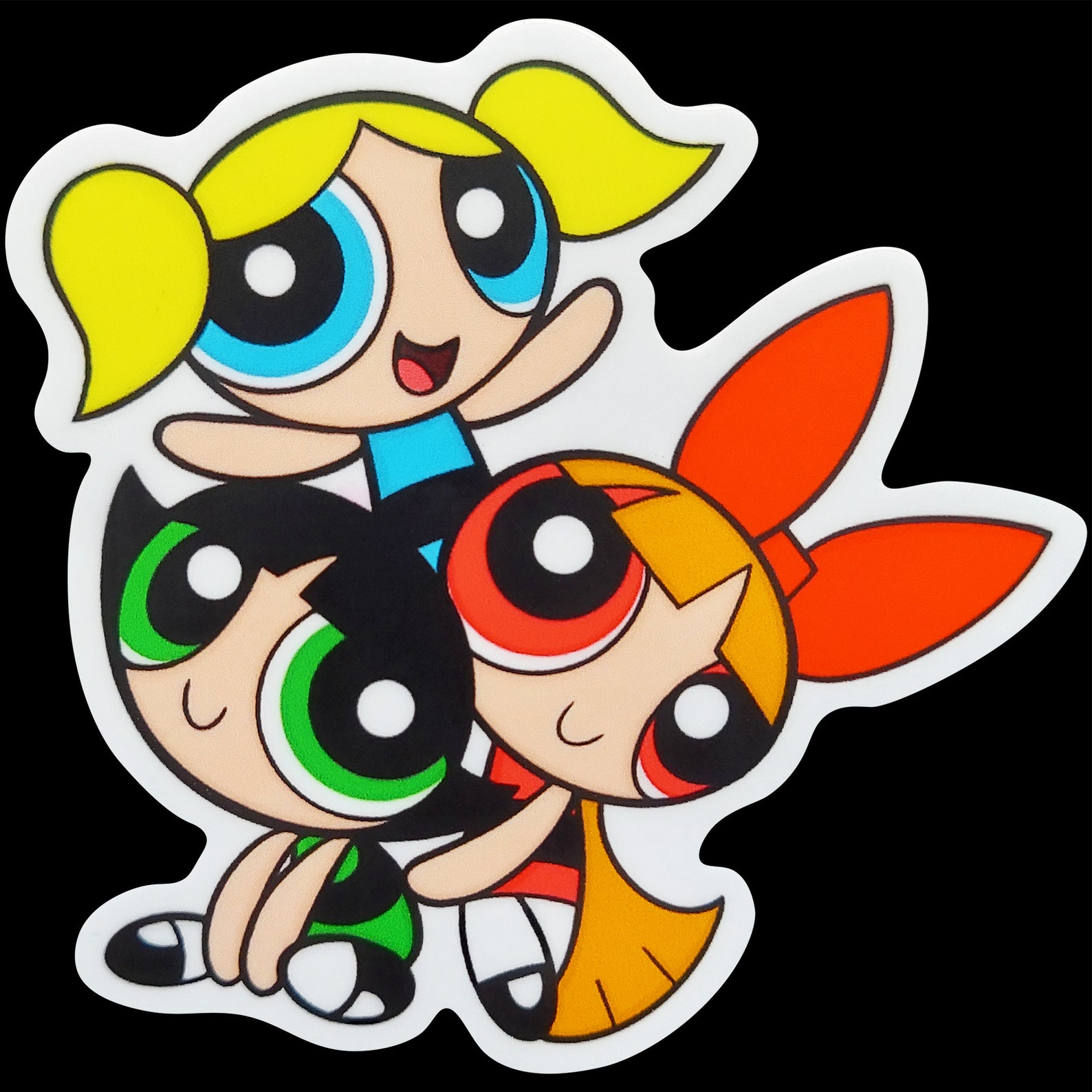 Powerpuff Girls Sticker Bubbles Blossom Buttercup - Etsy