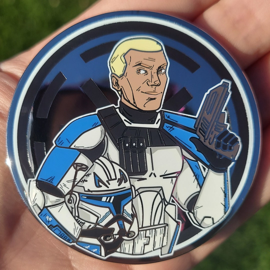 Captain Rex Pin Fantasy Pin Clone Wars Pin Star Wars Pin - Etsy