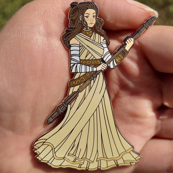 Rey Skywalker Rey Pin Fantasy Pin cloud City Couture Star - Etsy