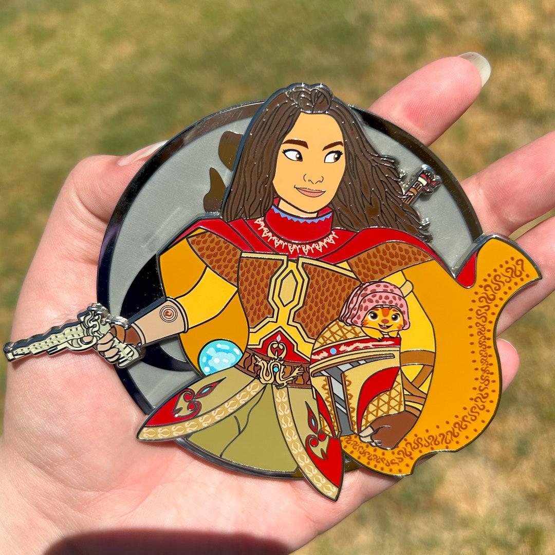 Mandalorian Raya Fantasy Pin Star Wars Pin & Raya Pin Princess Raya Pin ...