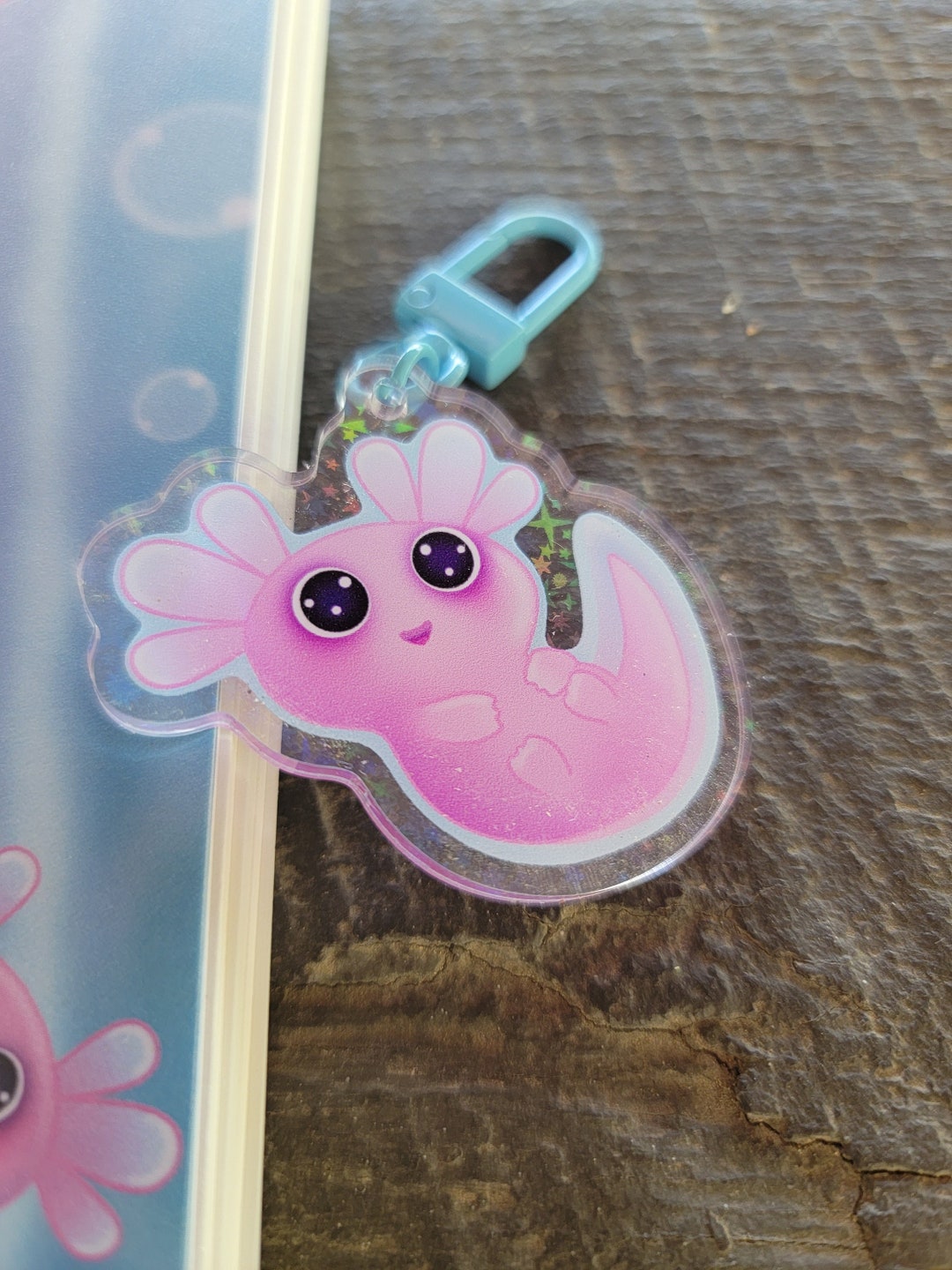 Axolotl Keychains - Etsy