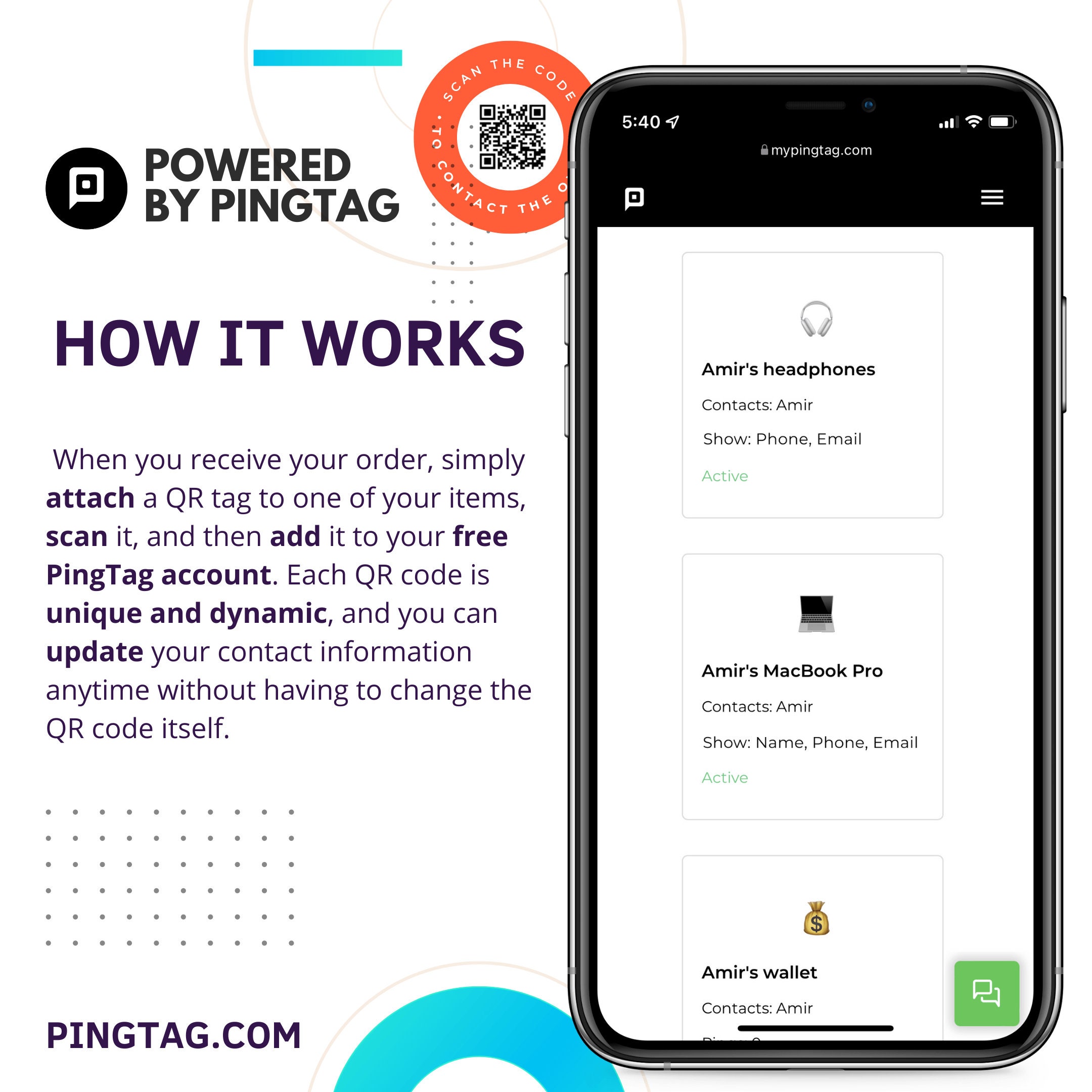 2 QR Code Car Windshield Stickers. Allow People to Contact You - Etsy