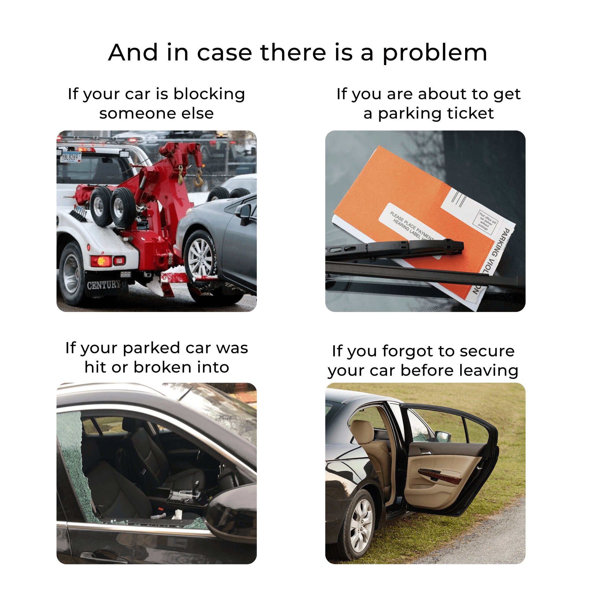 2 QR Code Car Windshield Stickers. Allow People to Contact You - Etsy