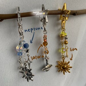 Solar System Keychain, Space Jewelry, Celestial Jewelry, Celestial ...