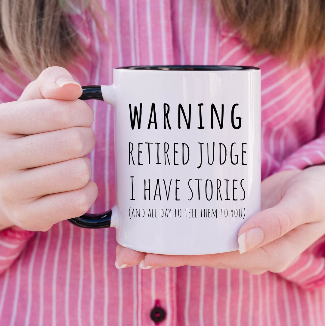 Retired Judge, Retiring Judge Gift, Personal Lawyer Gift, Retired ...
