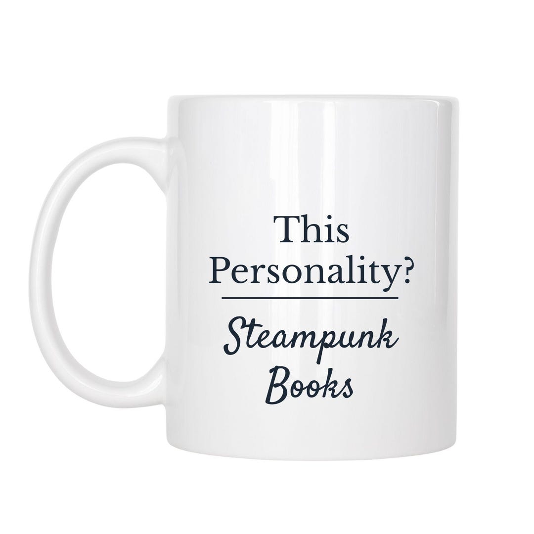 Science Fiction Reader Gift, Funny Sci-fi Steampunk Coffee Cup ...