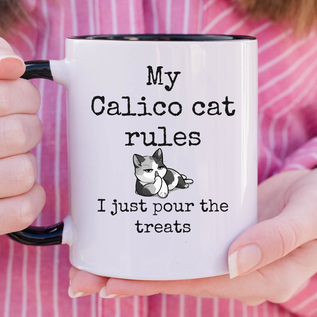 Calico Cat Mug, Calico Cat Gifts, Tortoiseshell Cat Gifts for Women ...