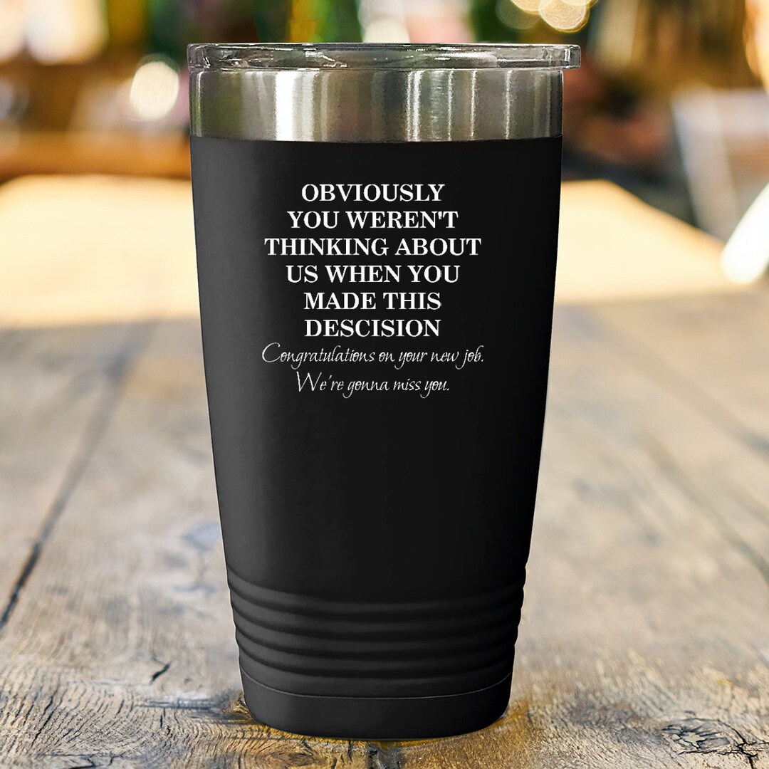 Coworker Leaving Gift, Goodbye Gift for Boss, Goodbye Tumbler, Going ...