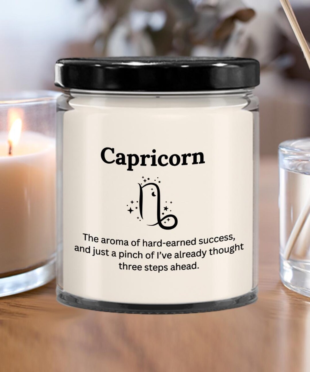 Capricorn Gift, Capricorn Candle, Star Sign Gifts, Star Sign Candle ...