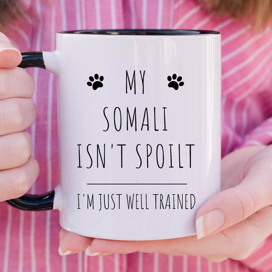 Somali Cat Coffee Mug, Somali Mom Gifts, Gifts for People Who Like Cats ...