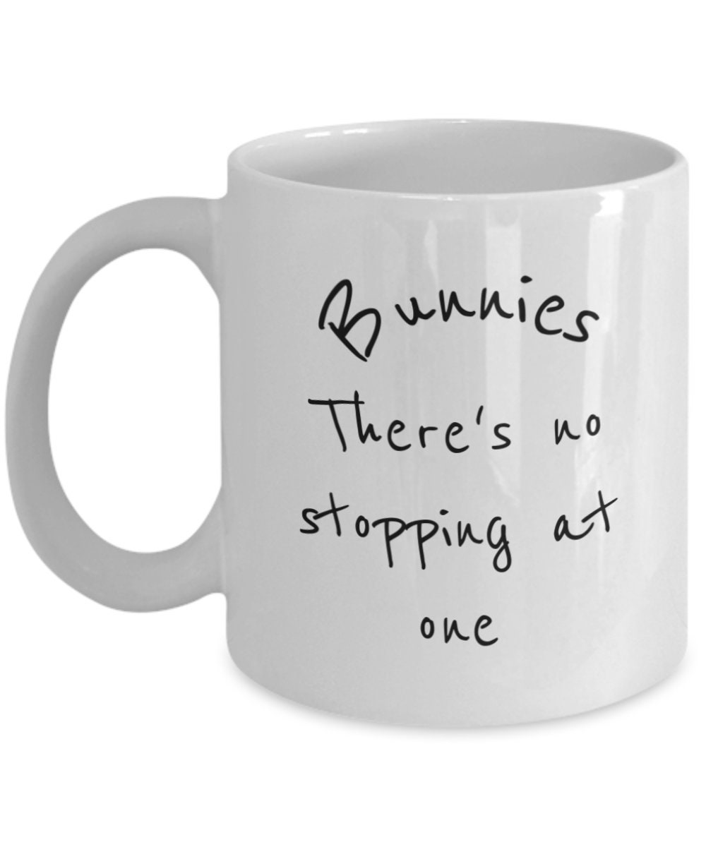 Bunny Coffee Cup, Bunny Items for Bunny Lovers, Rabbit Dad Mug, Bunny ...