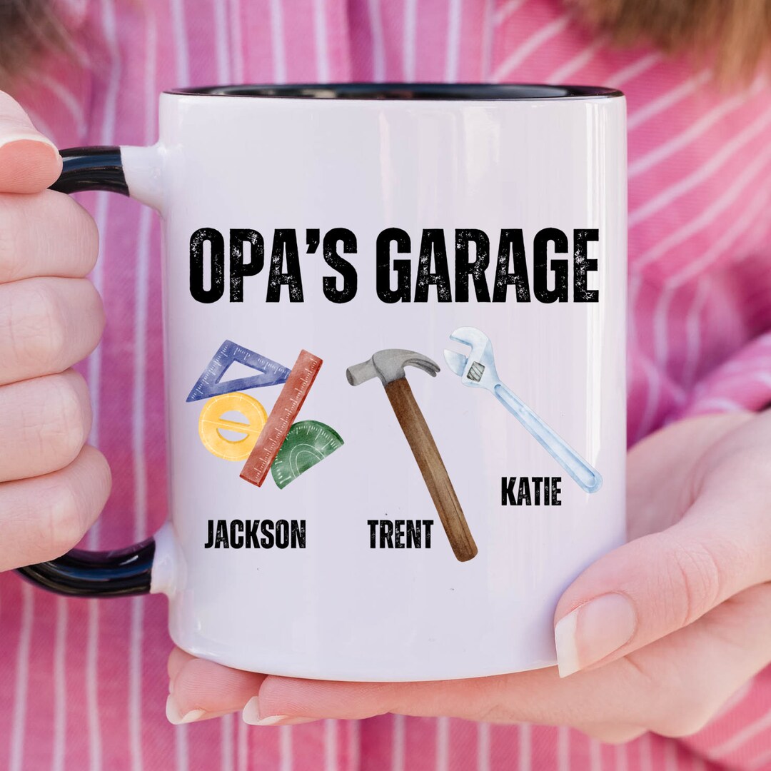 Opa Mug, Opa Gifts, Personalized Grandparent Gifts, Mugs With Names ...