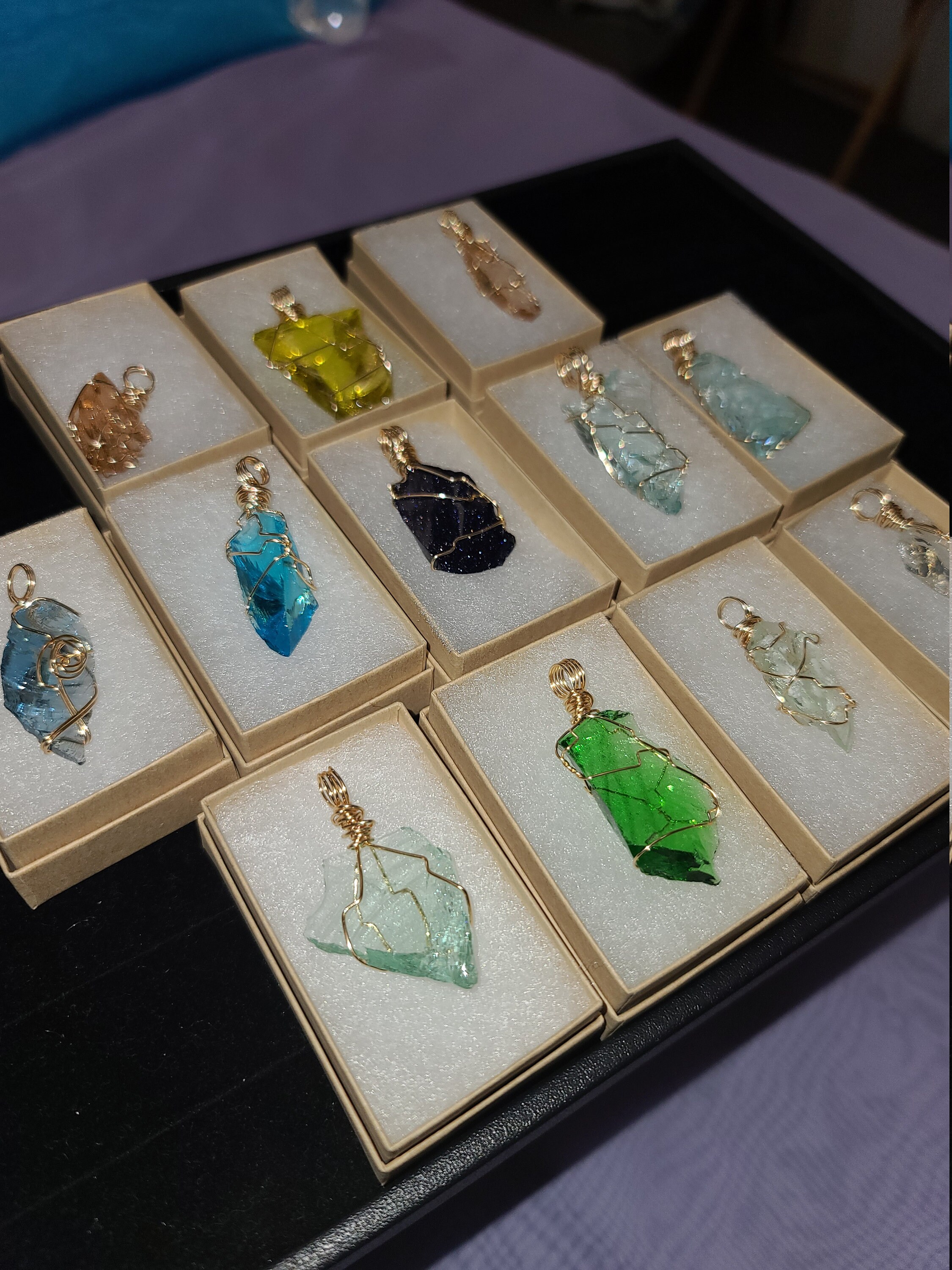 One Custom Made Andara Monatomic Crystal Healing Pendants | Etsy