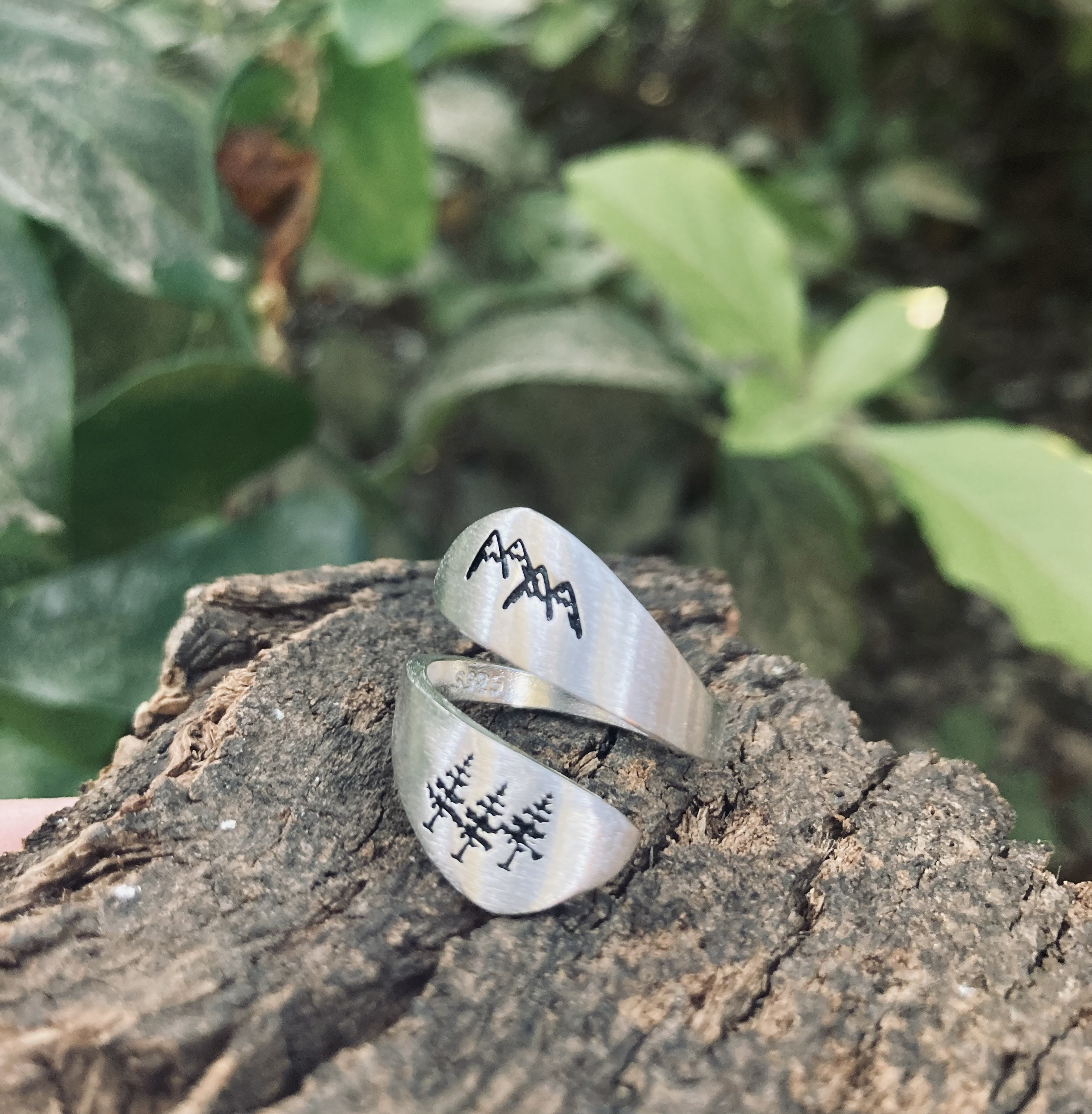 Mountain Ring, Way to the Top, Adventurous Ring, Mountain Ring, Spiral ...