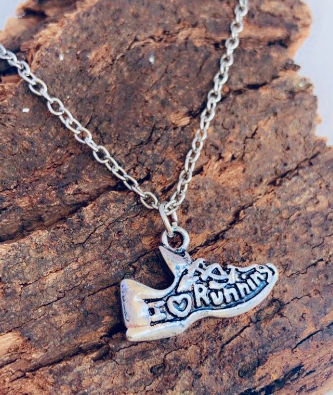 Time to Run Pendant, Running, Sneaker Pendant, Sports, Sneaker Necklace ...