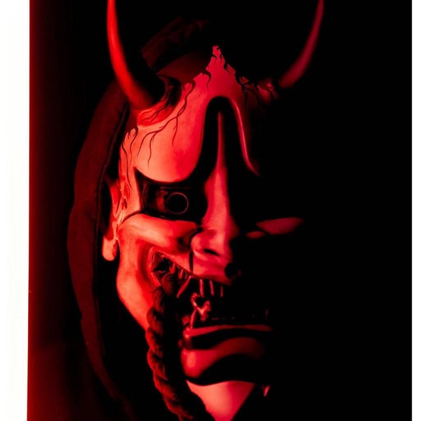 Noh Mask - Etsy