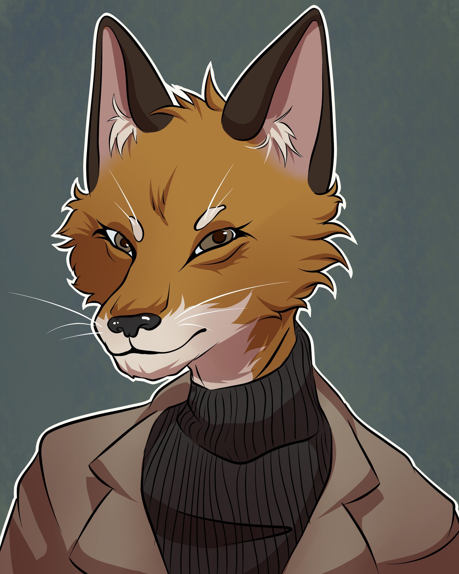 Mr. Fox - Art Print 8x10in - Etsy