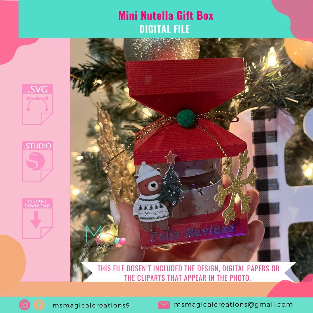 Mini Nutella Gift Box - Etsy