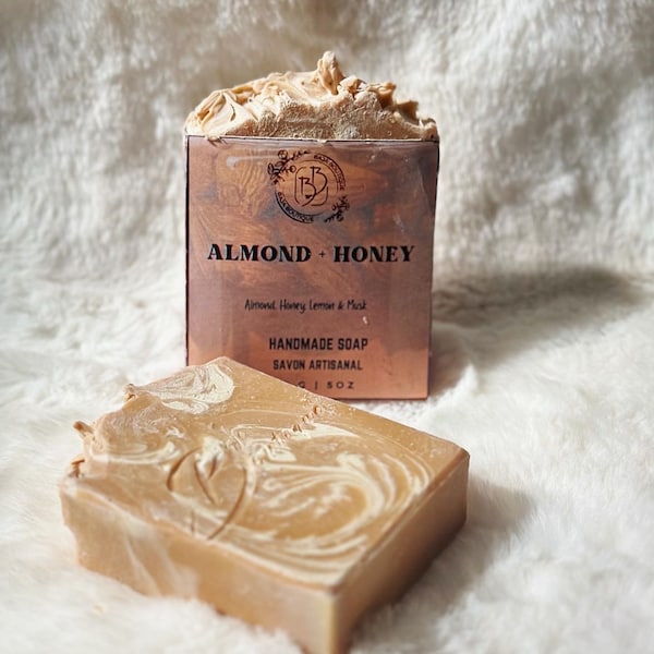 Honey Almond Soap - Etsy