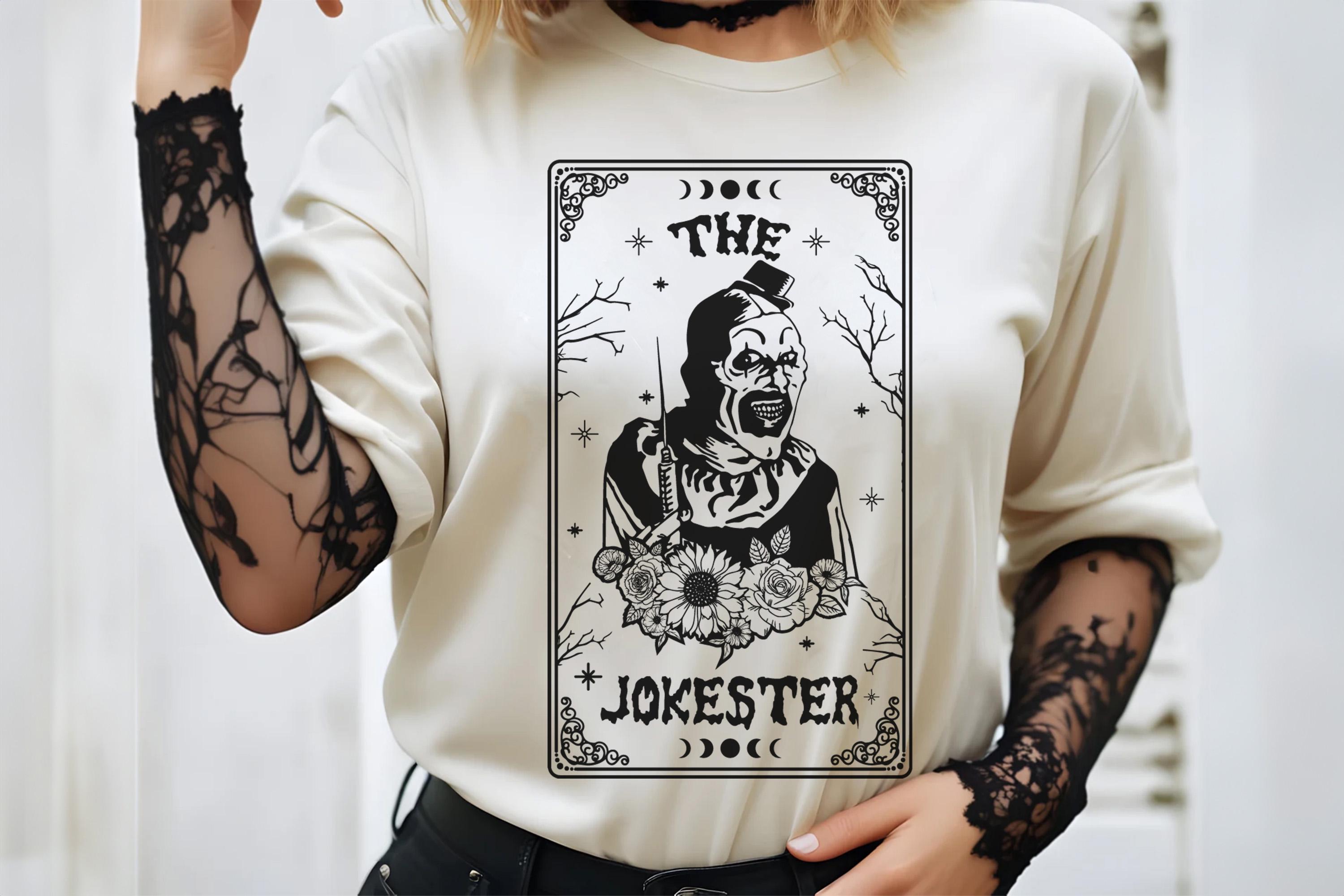 The Jokester Png Svg, Horror Tarot Card SVG, Tarot Card Png Bundle ...