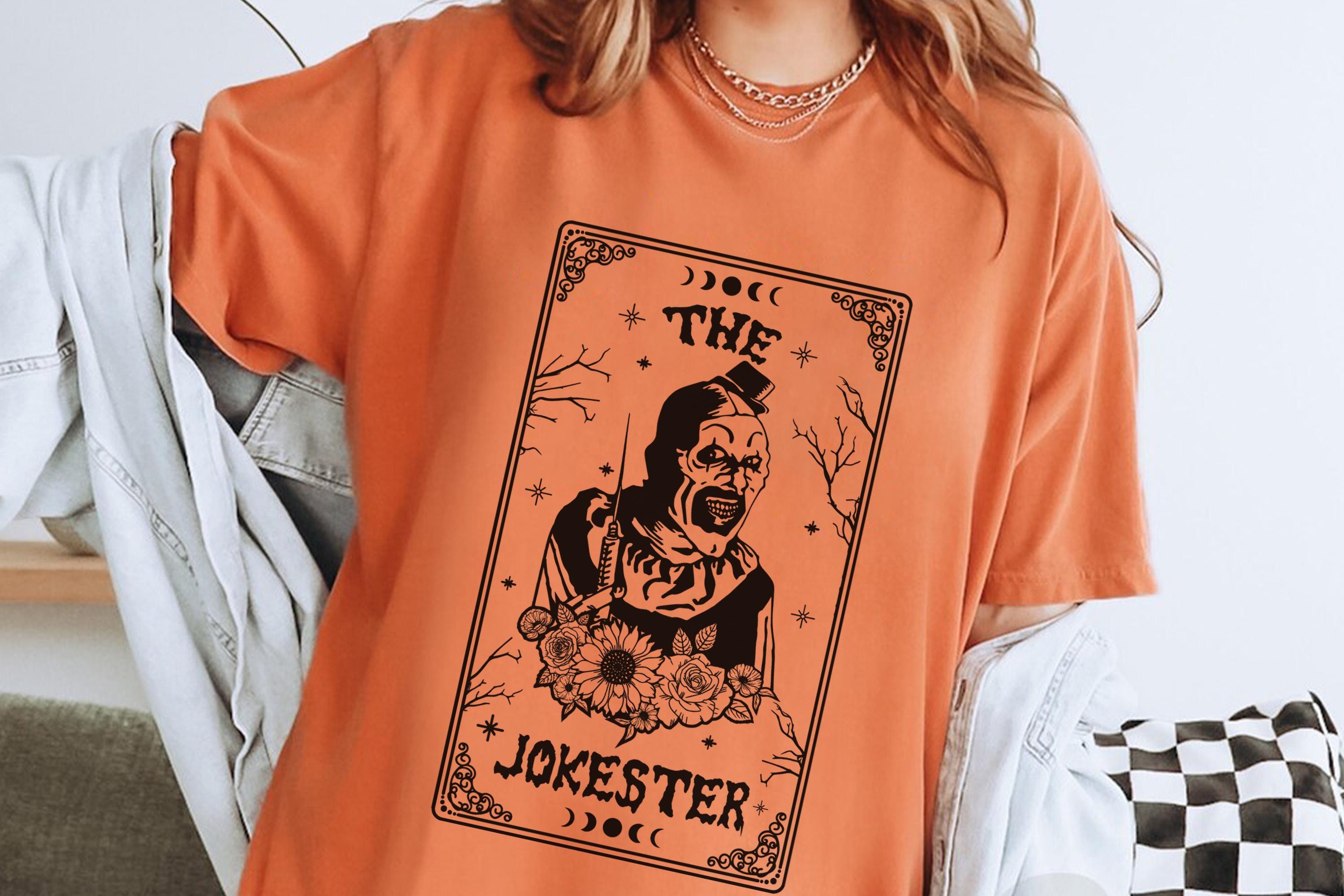 The Jokester Png Svg, Horror Tarot Card SVG, Tarot Card Png Bundle ...