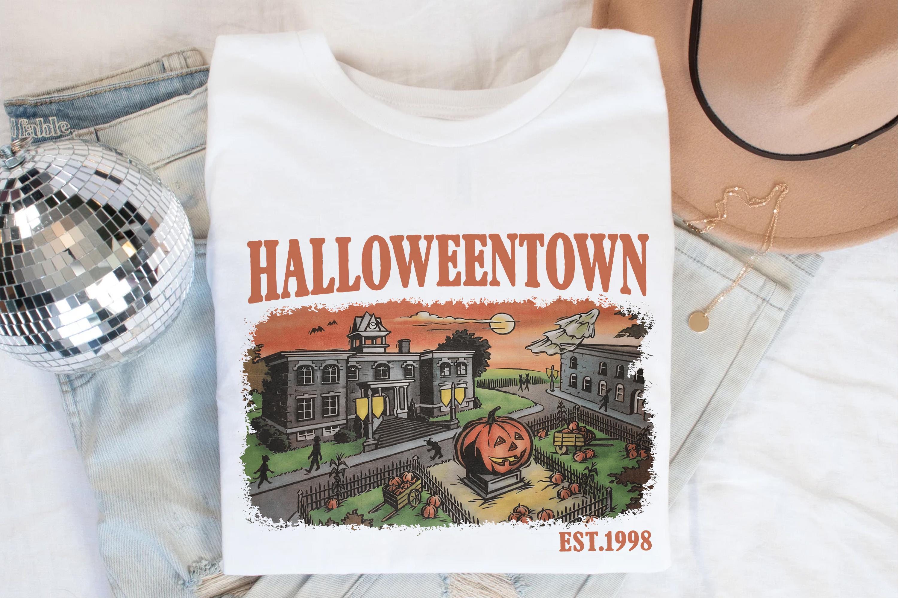 Vintage Halloween Town Est 1998 Png, Halloweentown Png, Pumpkin ...