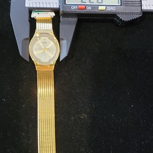 Rare Citizen Strada Gold Quartz Ladies Watch (NOS) - Etsy