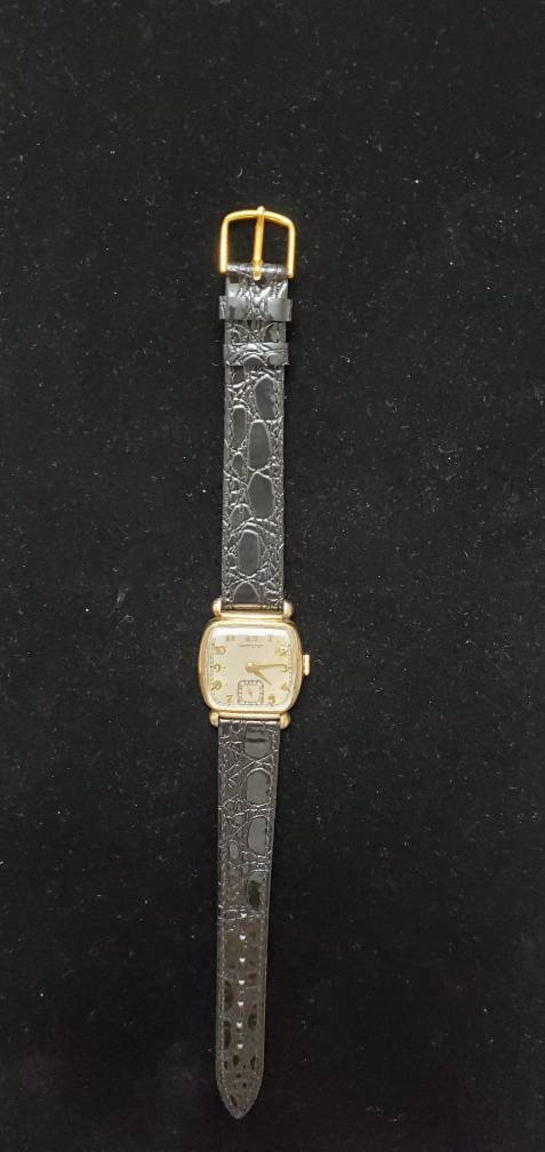 Vintage Hamilton Martin 10K Gold Filled Manual Wind Men's Watch - Etsy
