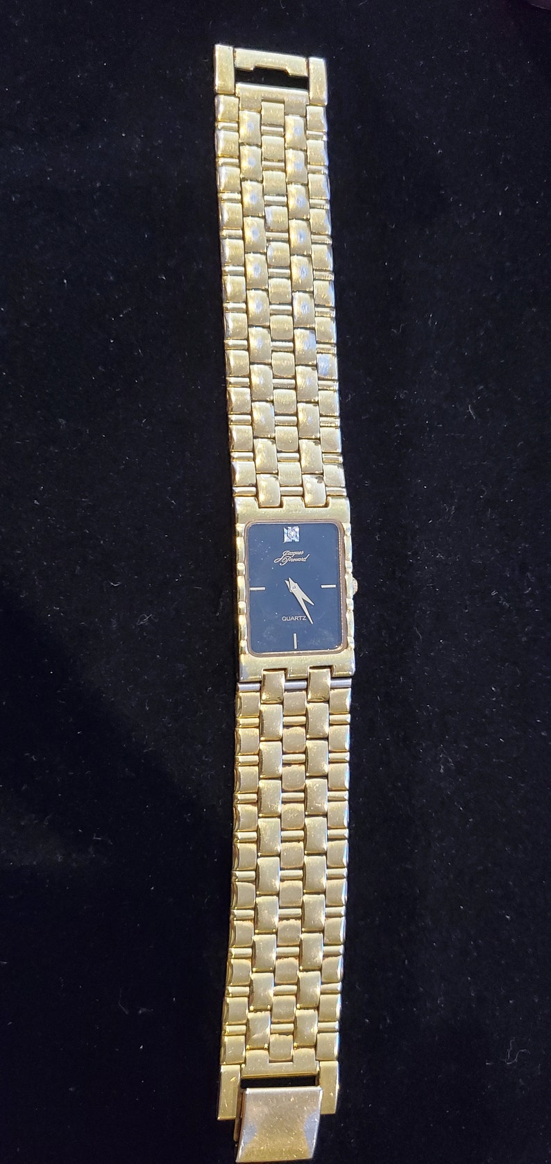 Jacques Prevard Gold Plated Mens Quartz Watch - Etsy