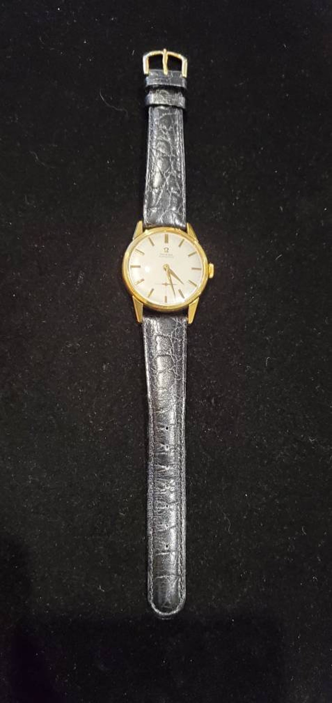 Vintage Omega Gold Plated Swiss Made Automatic Mens Watch - Etsy
