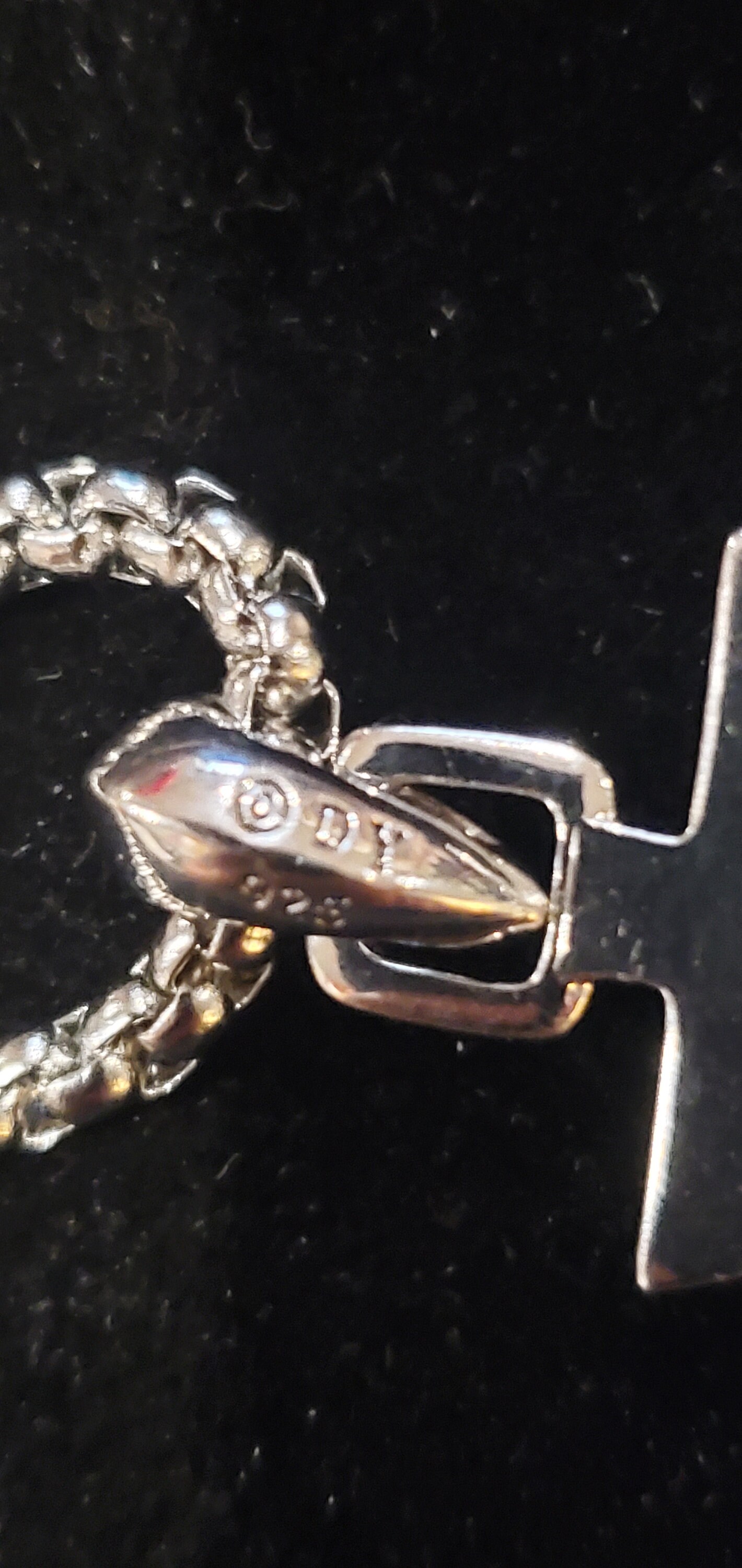 David Yurman Maritime Anchor Amulet Sterling Silver With Blue Pavé ...