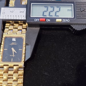 Jacques Prevard Gold Plated Mens Quartz Watch - Etsy