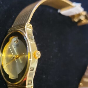 Rare Citizen Strada Gold Quartz Ladies Watch (NOS) - Etsy