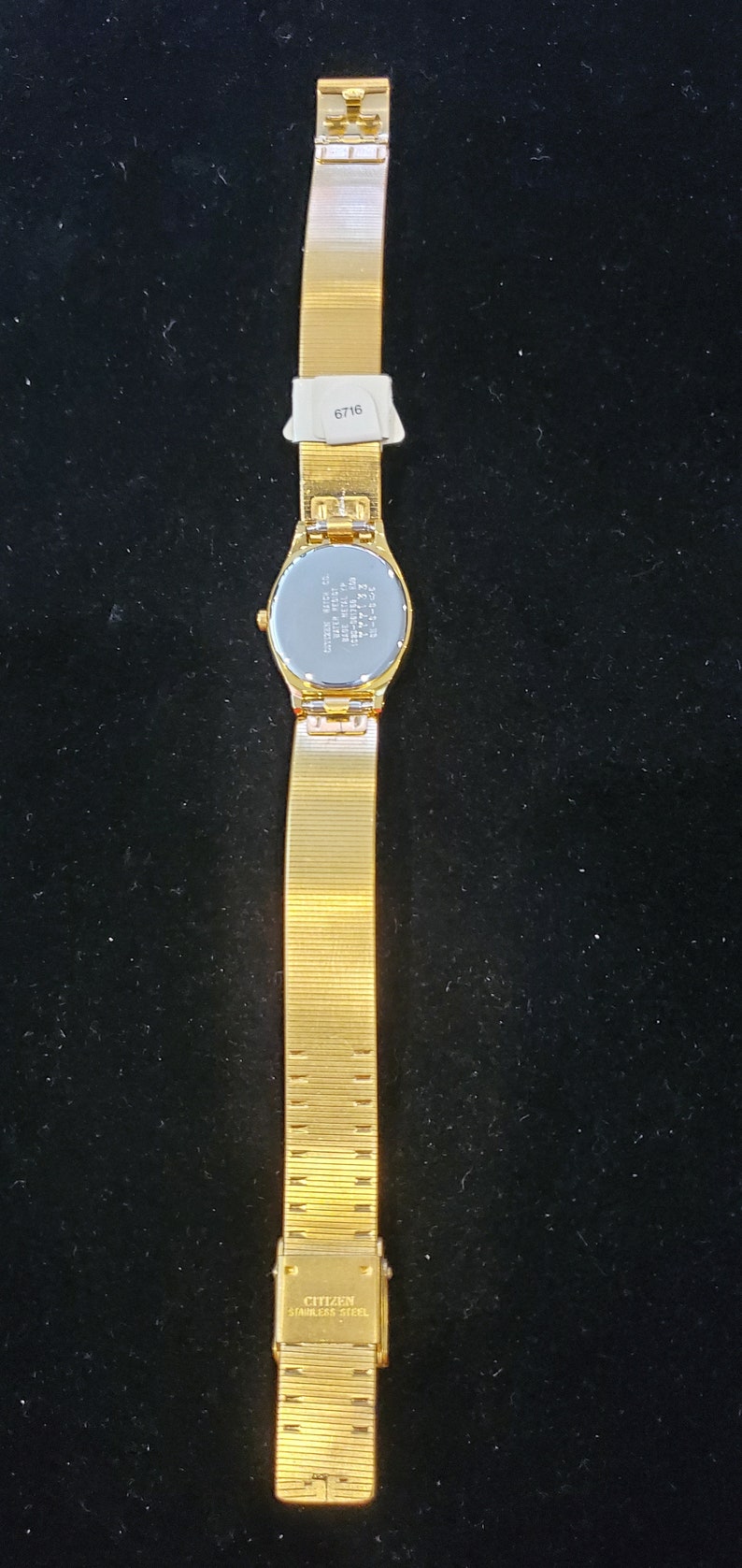 Rare Citizen Strada Gold Quartz Ladies Watch (NOS) - Etsy