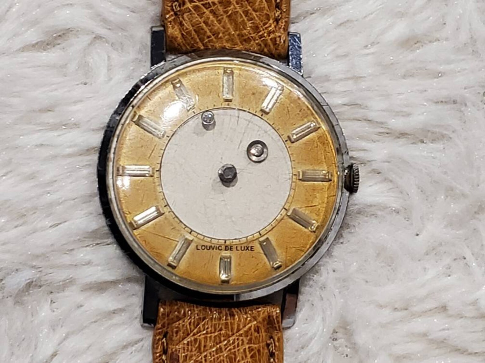 Vintage Louvic Stainless Steel 17 Jewels Manual Wind Men's Watch - Etsy