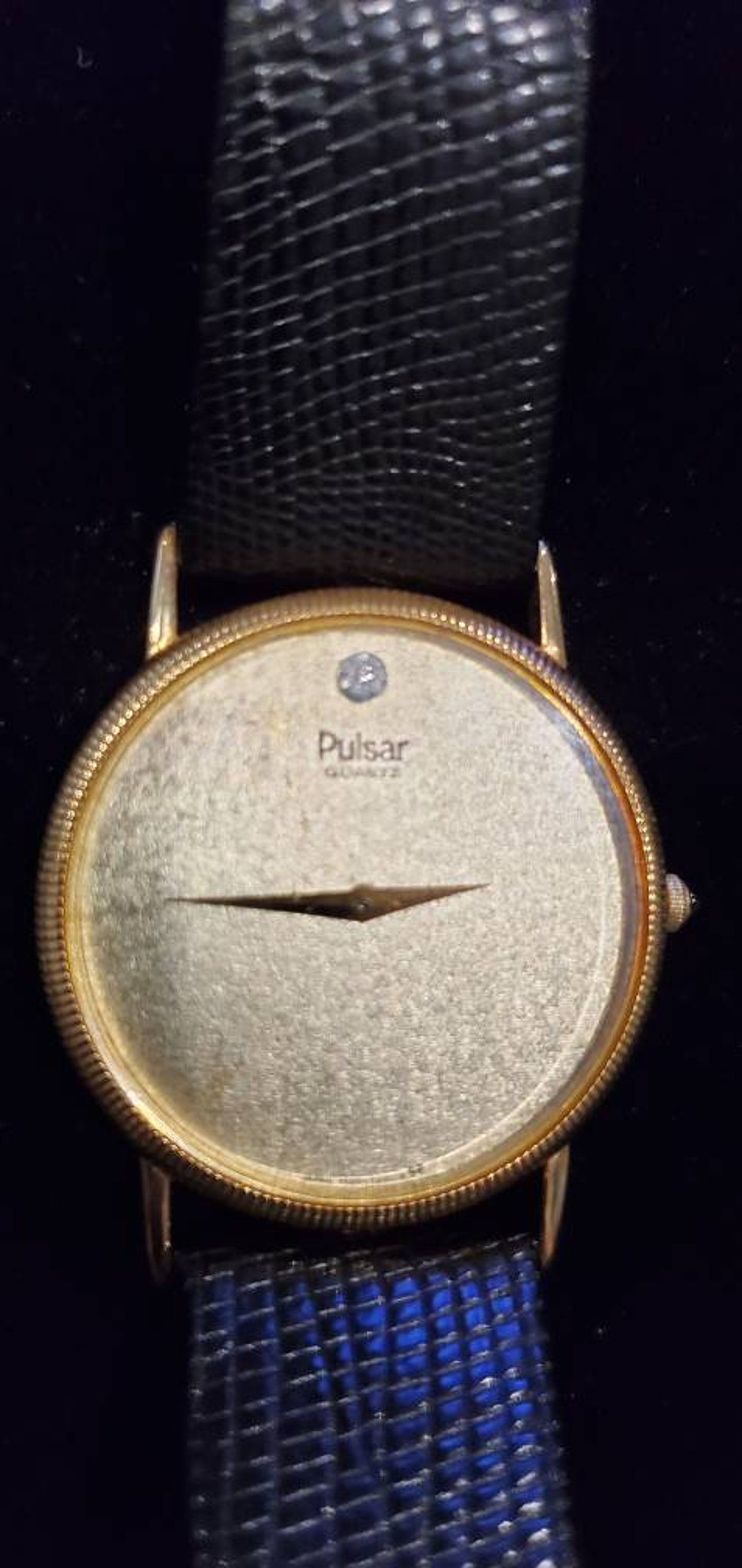 Vintage Pulsar Gold Tone Quartz Mens Watch (NOS) - Etsy