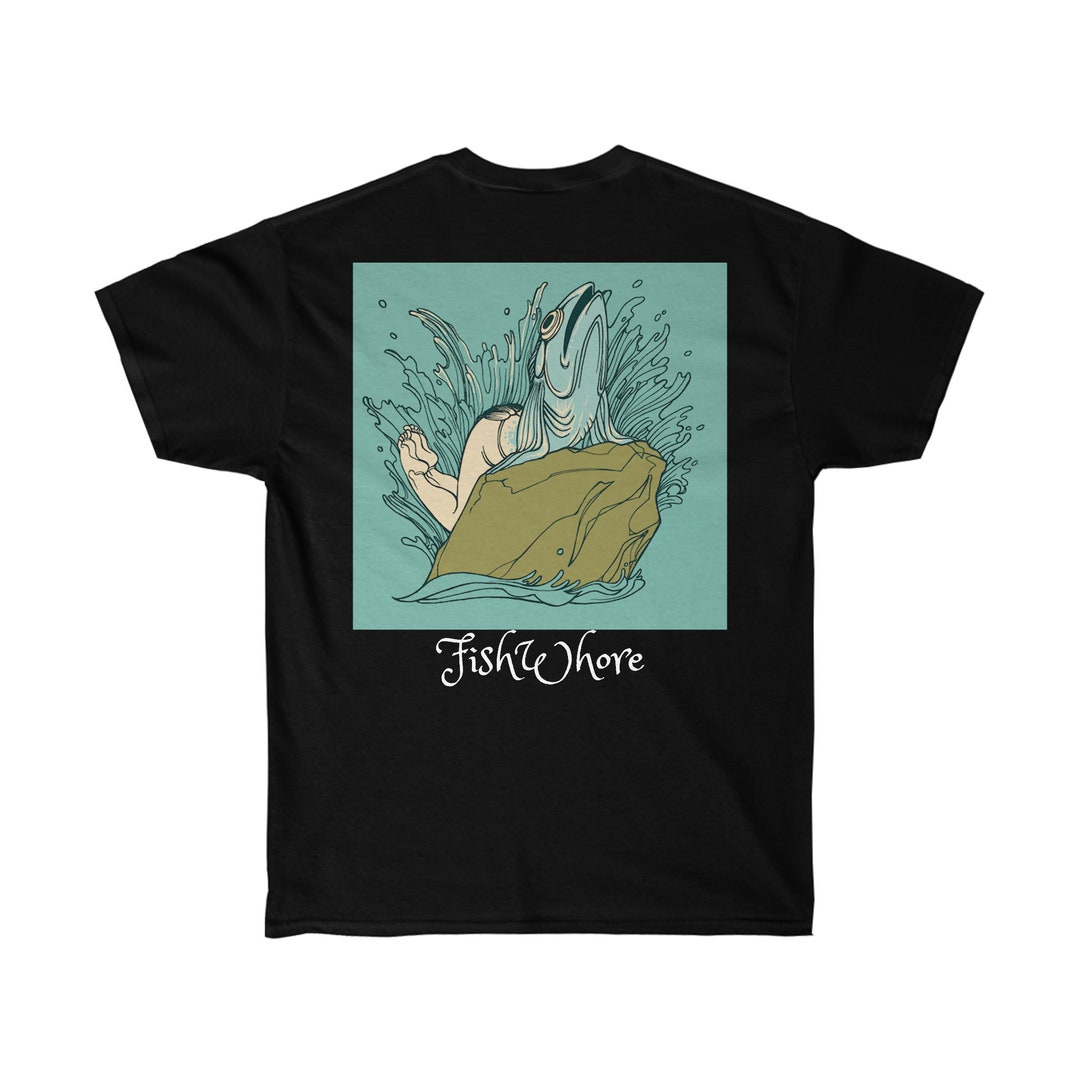 Fishwhore Inverted Mermaid on the Back - Etsy