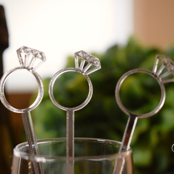 Diamond Bar Ring - Etsy