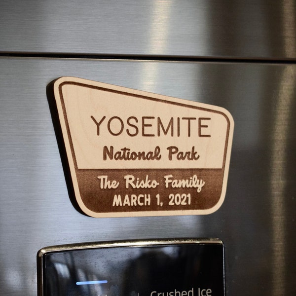 Yosemite National Park Magnets - Etsy