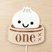Dumpling Cake Topper, Dim Sum Birthday Party Decorations, First ...