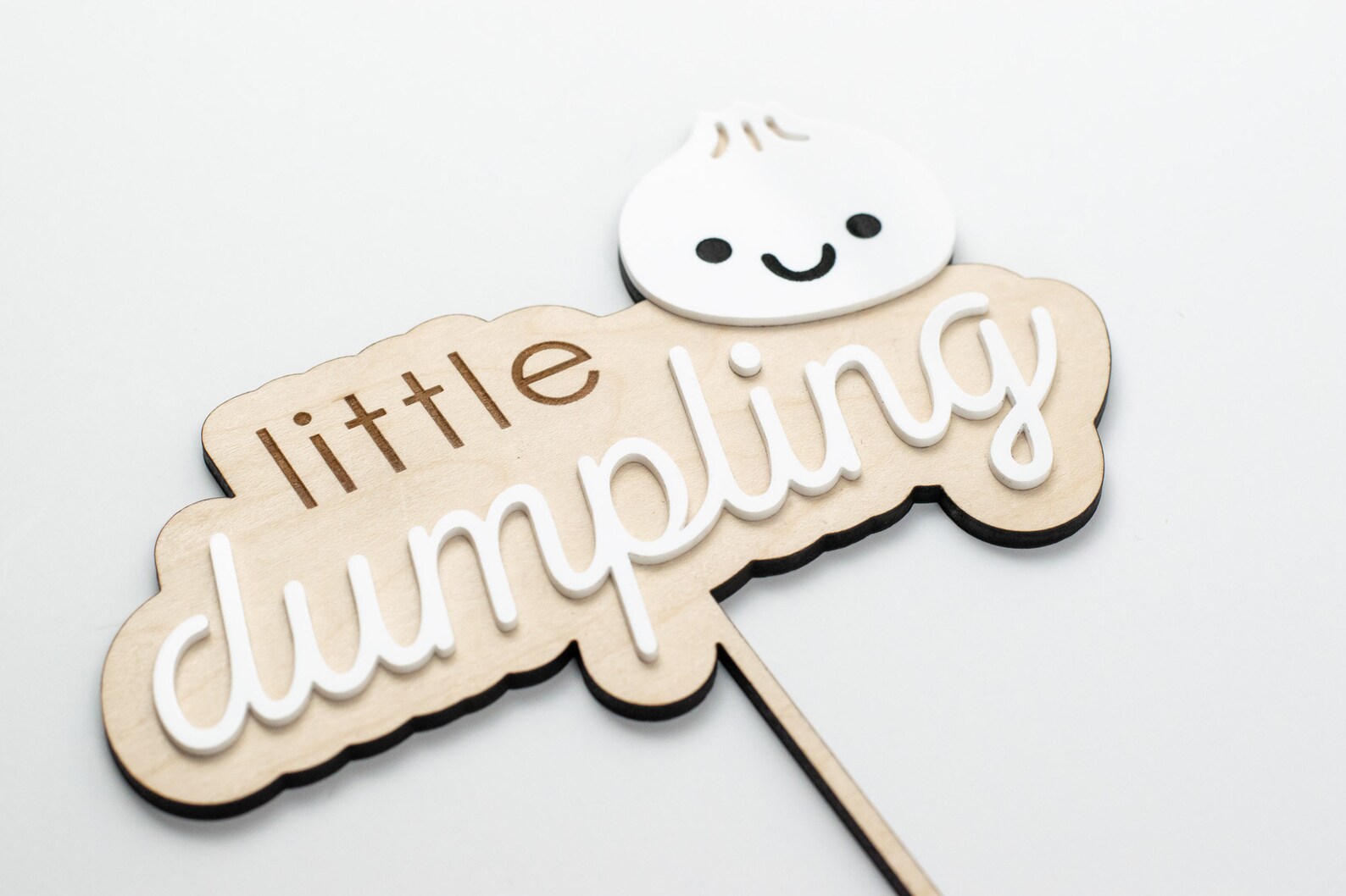 Little Dumpling Theme Cake Topper, Dim Sum Baby Shower, Bao Birthday ...