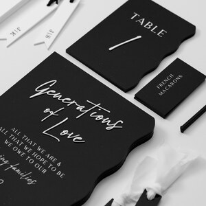 Acrylic Food Labels, Wedding Buffet Signs, Buffet Food Signs With ...